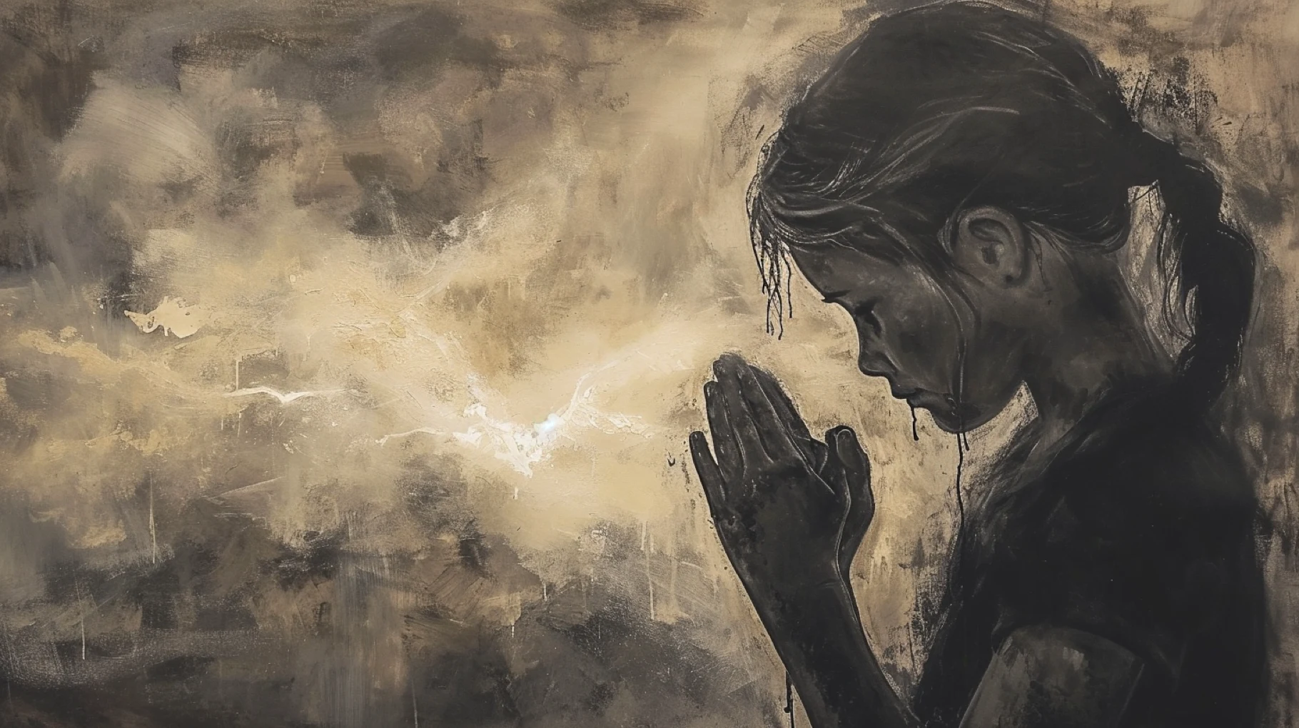 painting_of_a_young_girl_praying_fervently_in_the_939c1_01275 ...