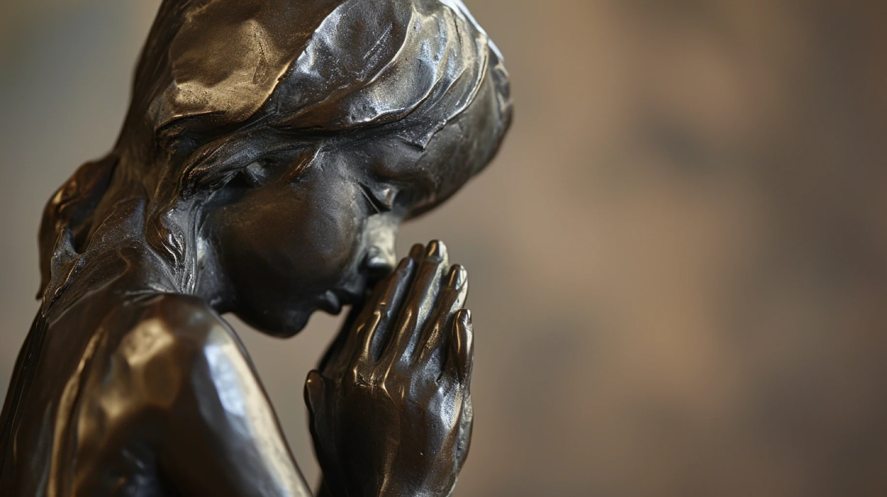 sculpture_of_a_young_girl_praying_fervently_in_theac718_03100 ...
